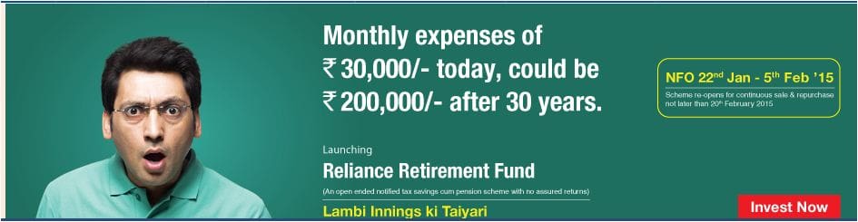 Reliance Retirement Fund - Equity Pension Plan - Review