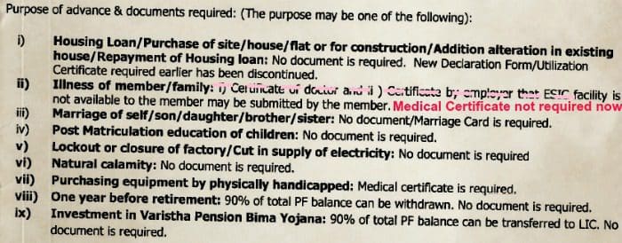 New EPF Composite Claim Form | Single Page form for all PF Withdrawals