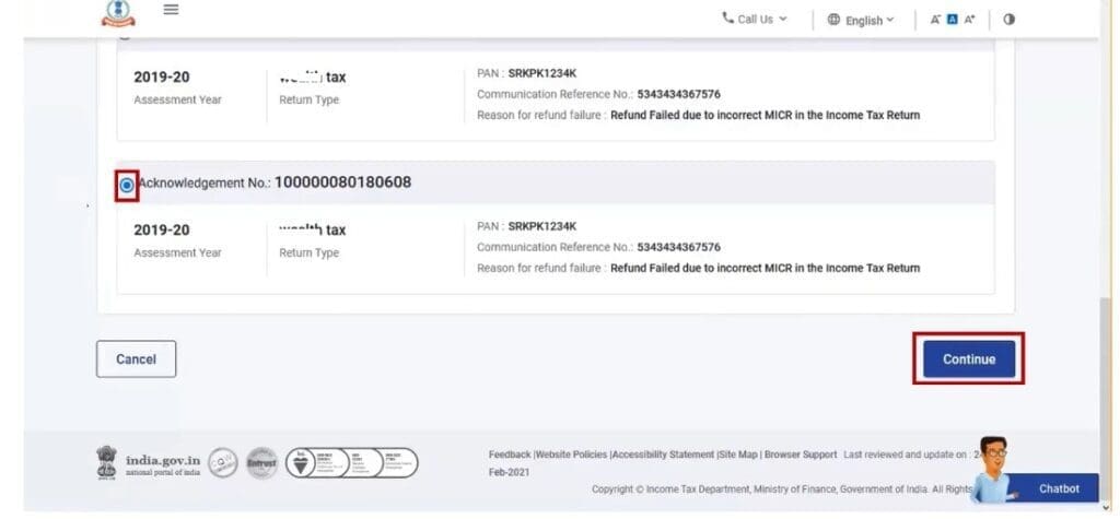 Income Tax Refund Failed? How to raise Refund Reissue request?